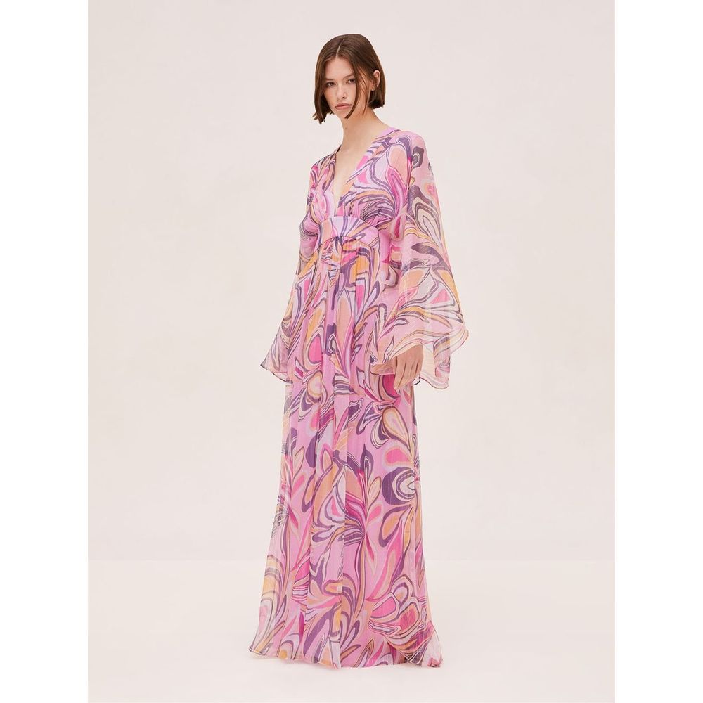 Alexis Sydney Maxi Dress In Silk - Gem